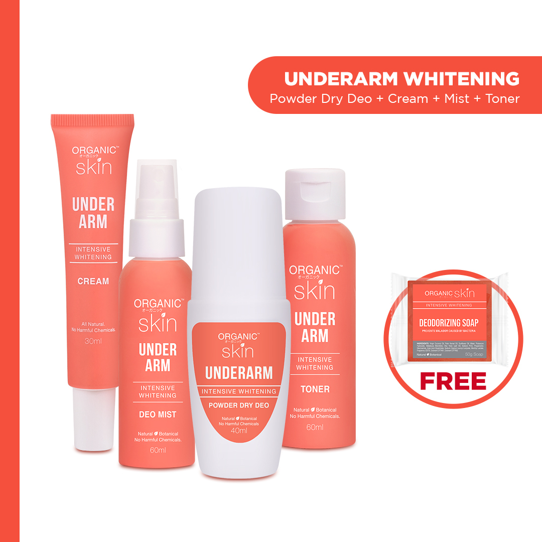 Organic Skin Japan Intensive Whitening Underarm Ultimate Lightening Set