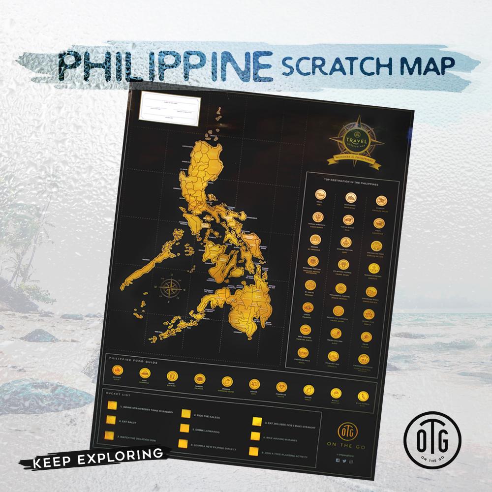 Shop Philippine Map For Travel online | Lazada.com.ph