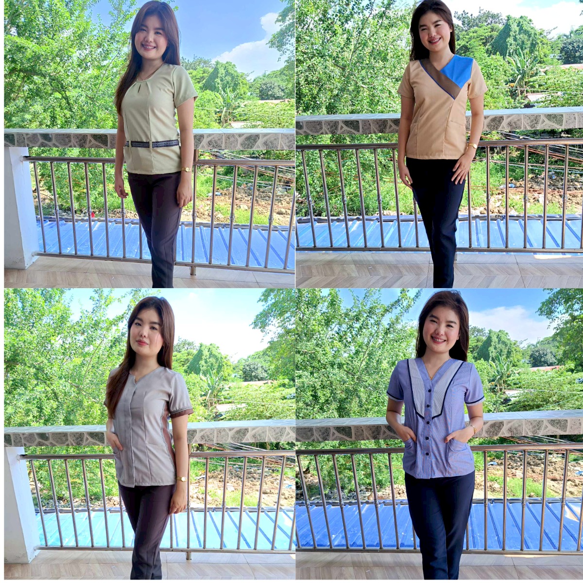 Shop Deped Uniform Set Female With Pants with great discounts and ...