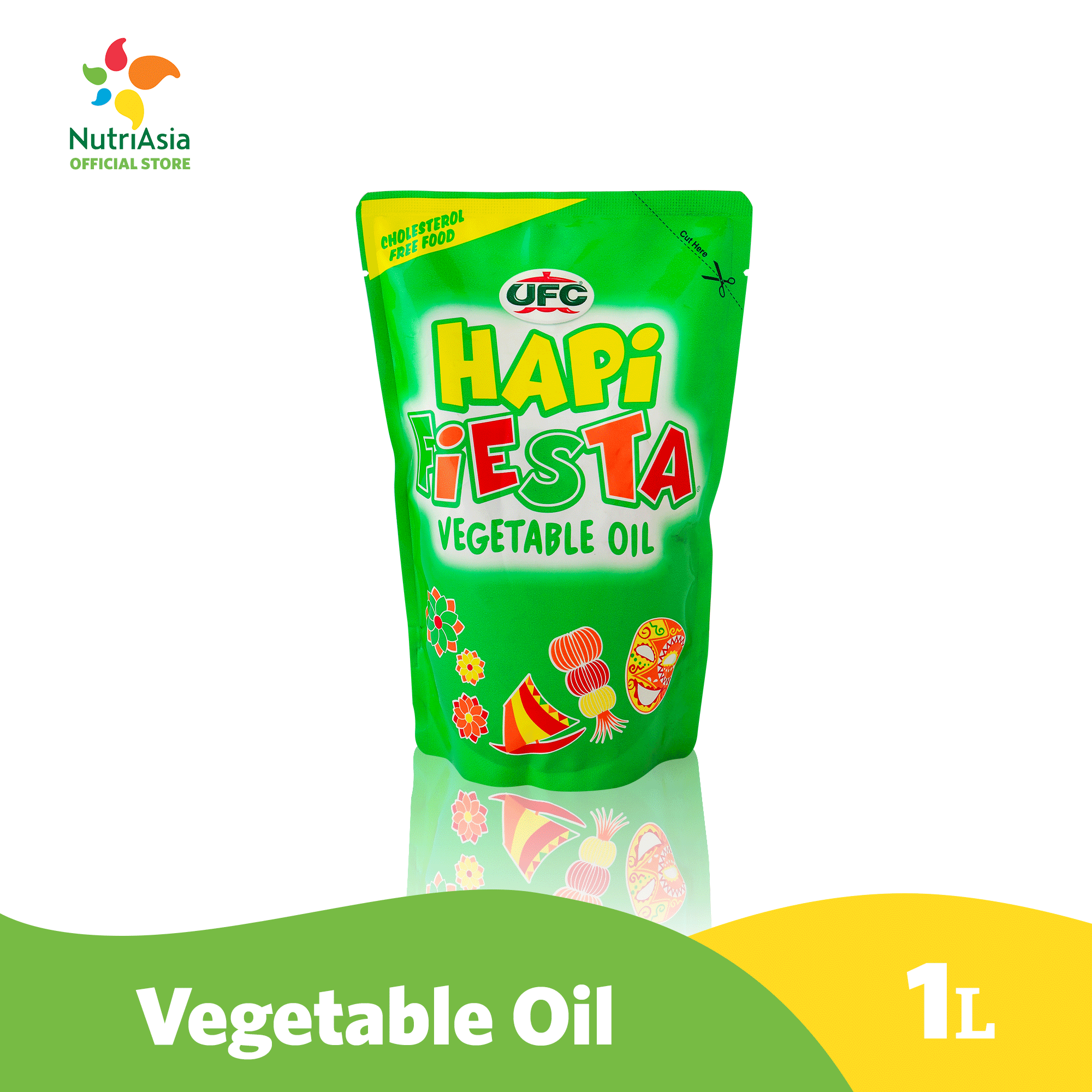 UFC Hapi Fiesta Vegetable Oil 1L SUP