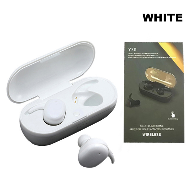 MKEPS Wireless Bluetooth Headphones Y30 With Charging Case In Ear ...