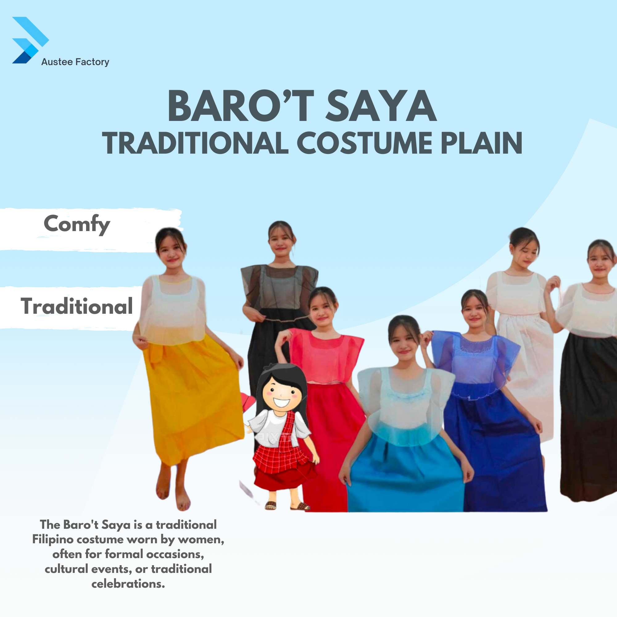 Buy Samaritana Costume online | Lazada.com.ph