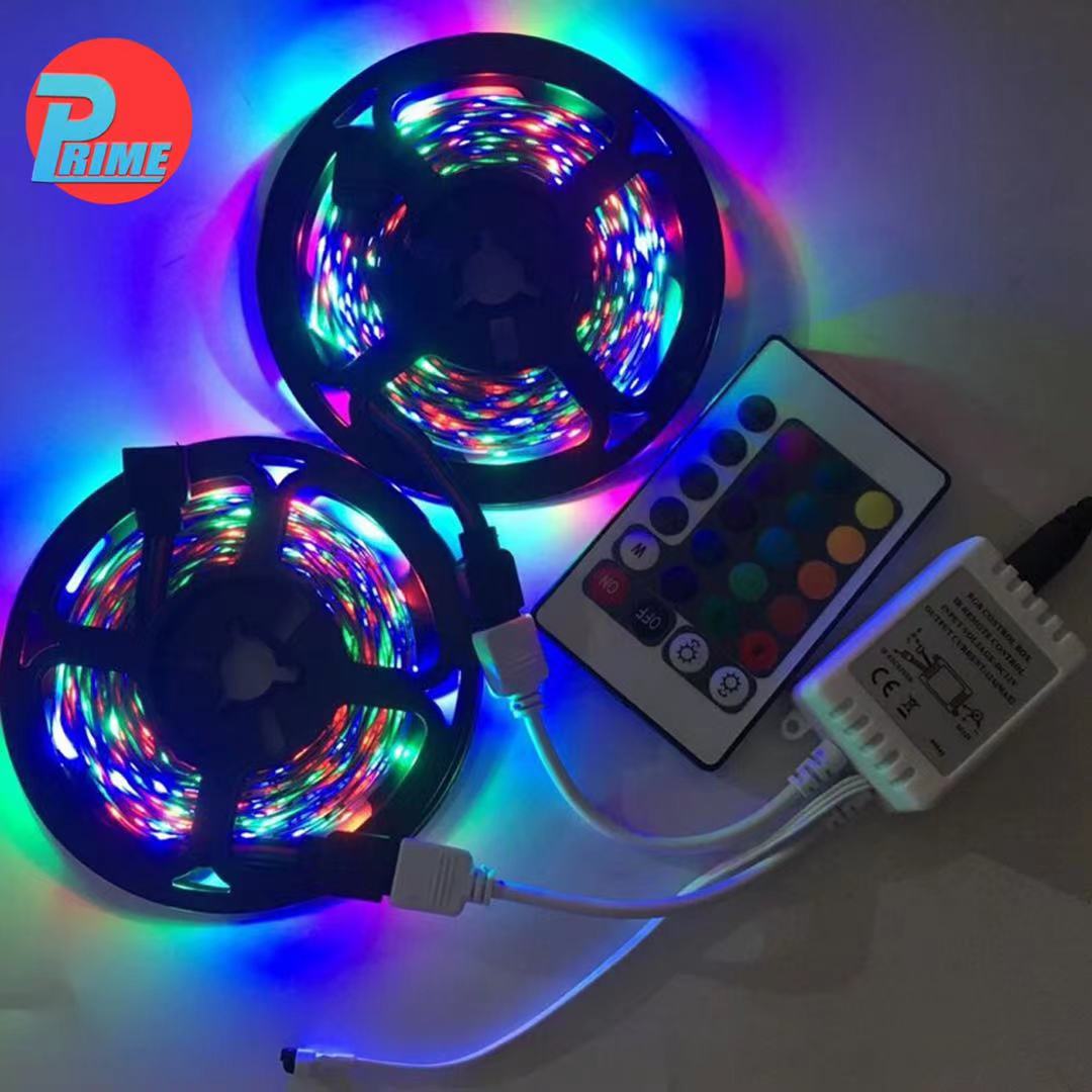 PRIME LED strip 10M/5M 300Leds 3528 Smd 2X 5M Rgb Led Light Strip + 24 ...