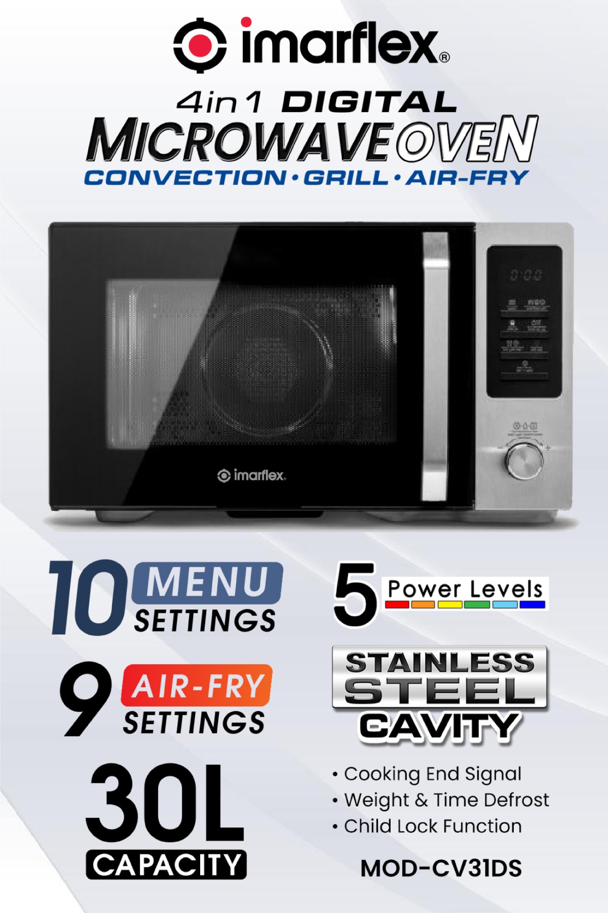 Imarflex Air Fryer Oven Review at Kiara Corlis blog