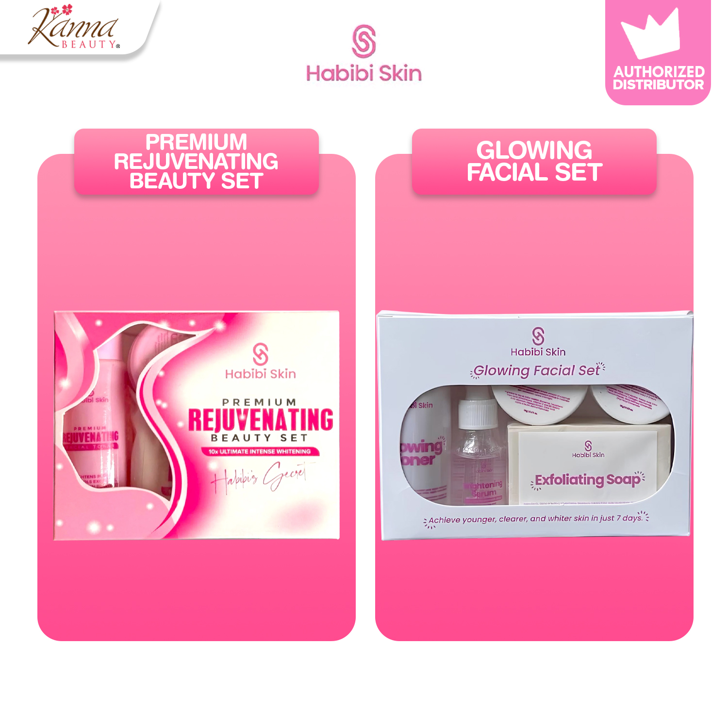 Habibi Skin Premium Rejuvenating Beauty / Glowing Facial Set ...