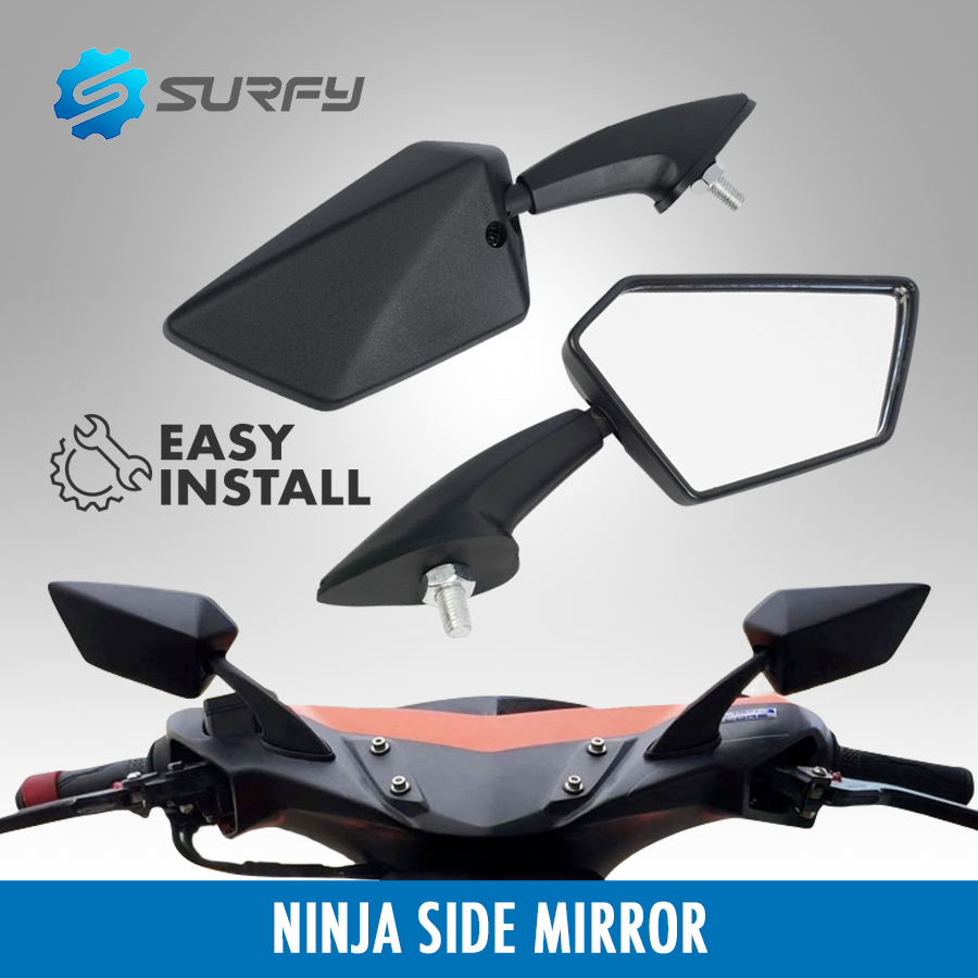Shop Winglet Side Mirror For Ninja 400 online | Lazada.com.ph