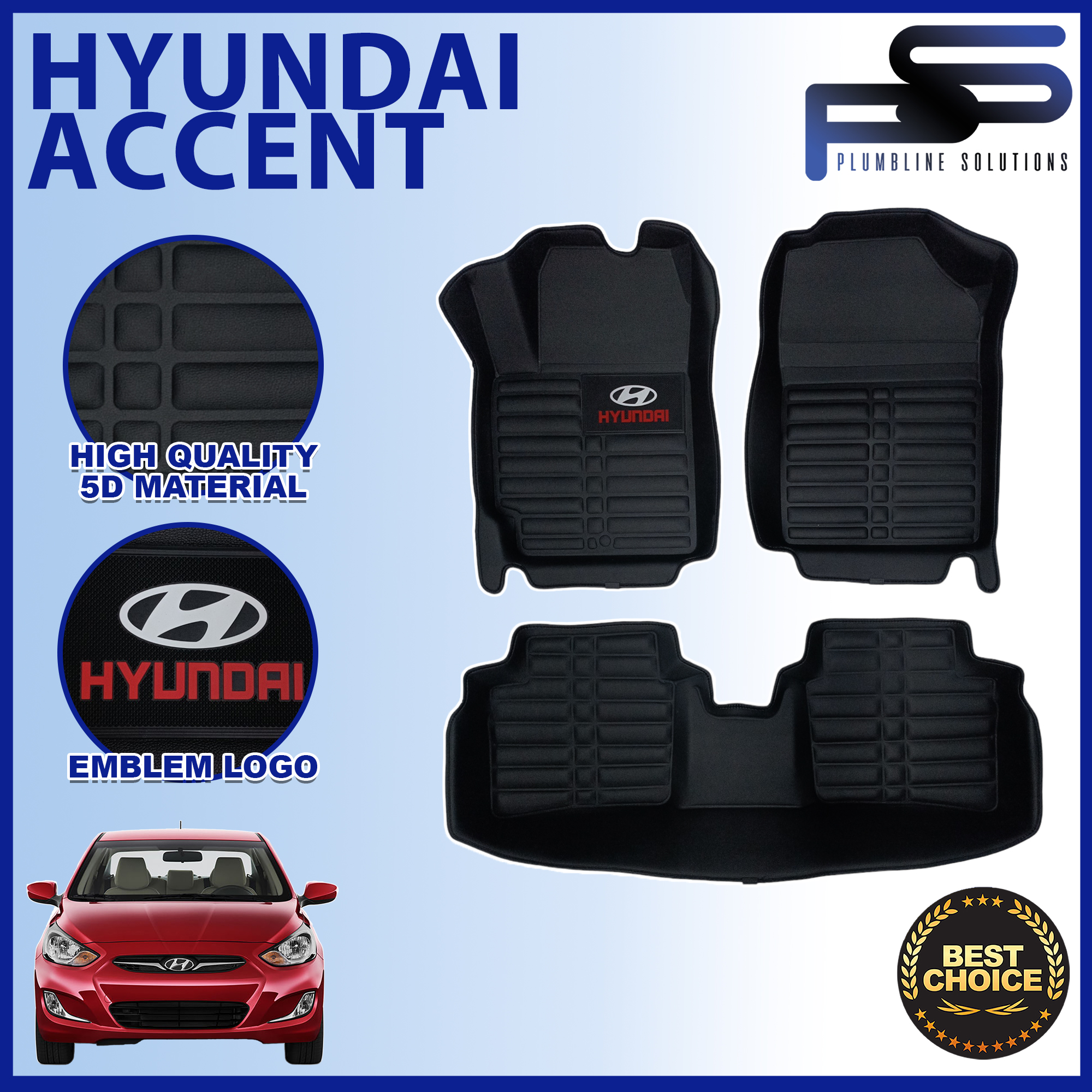 Shop 5d Dish Matting For Hyundai Custin 2024 with great discounts and ...