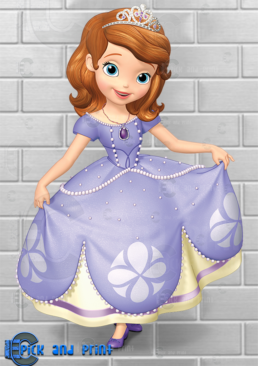 Printable Sofia The First Character Sofia Characters Etsy
