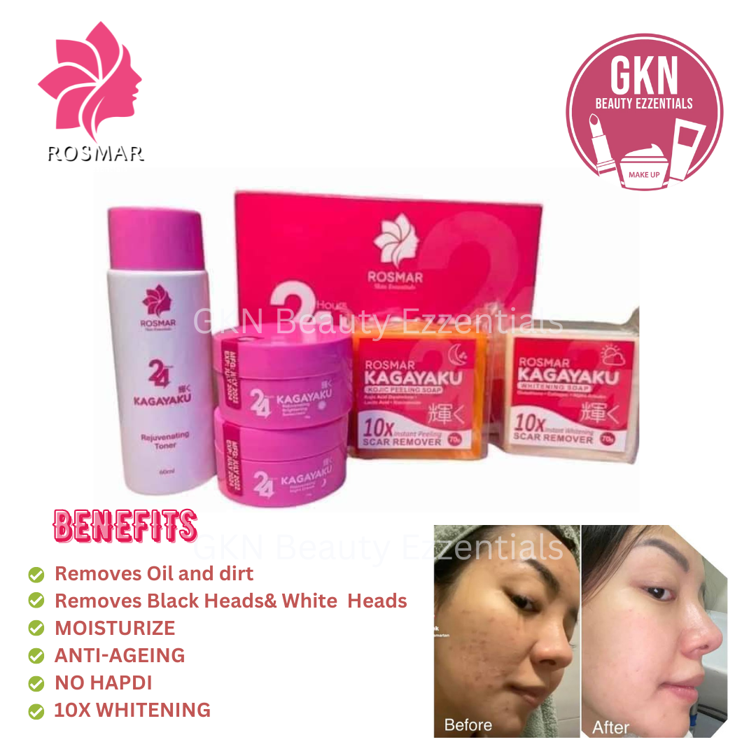 AUTHENTIC Rosmar Rejuvenating Set | Rosmar 24 Hours Mild Kit Skincare Set
