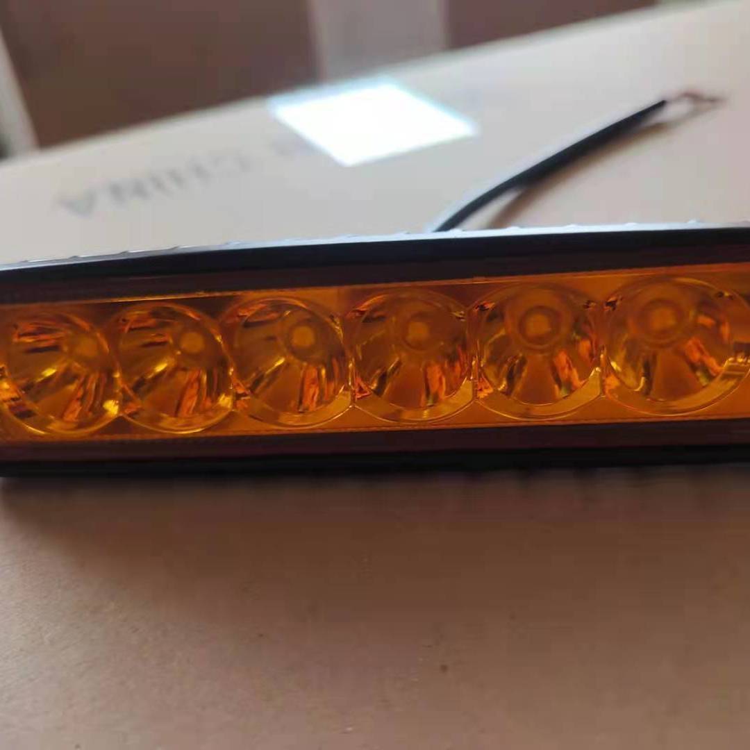 Car LED Headlight Accent Light 9V-36V Excavator Harvester Electric ...