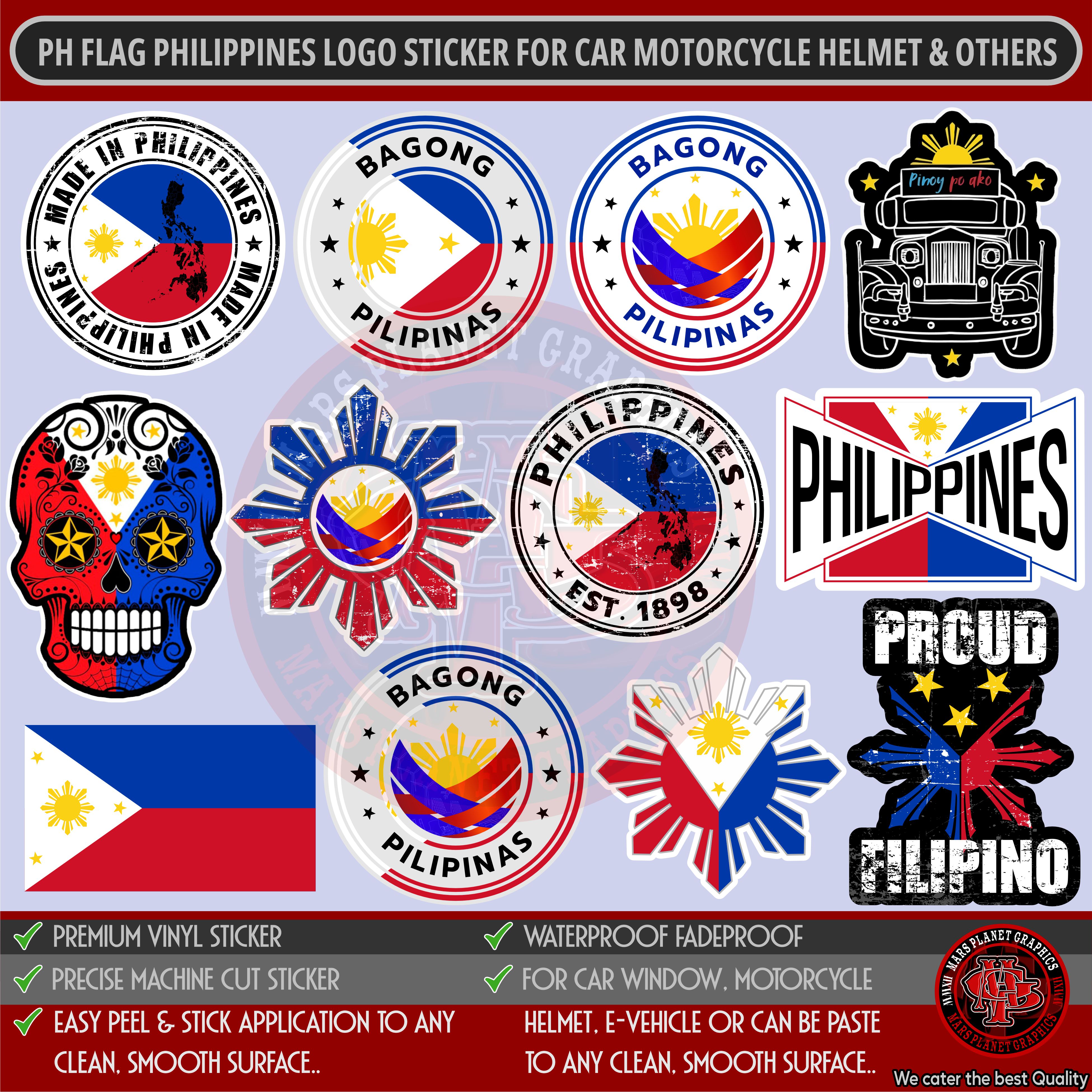 Philippine Flag Tribal Logo