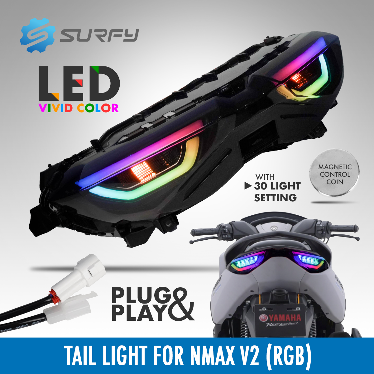 Shop Nmax Tail Light V2 Price with great discounts and prices online ...