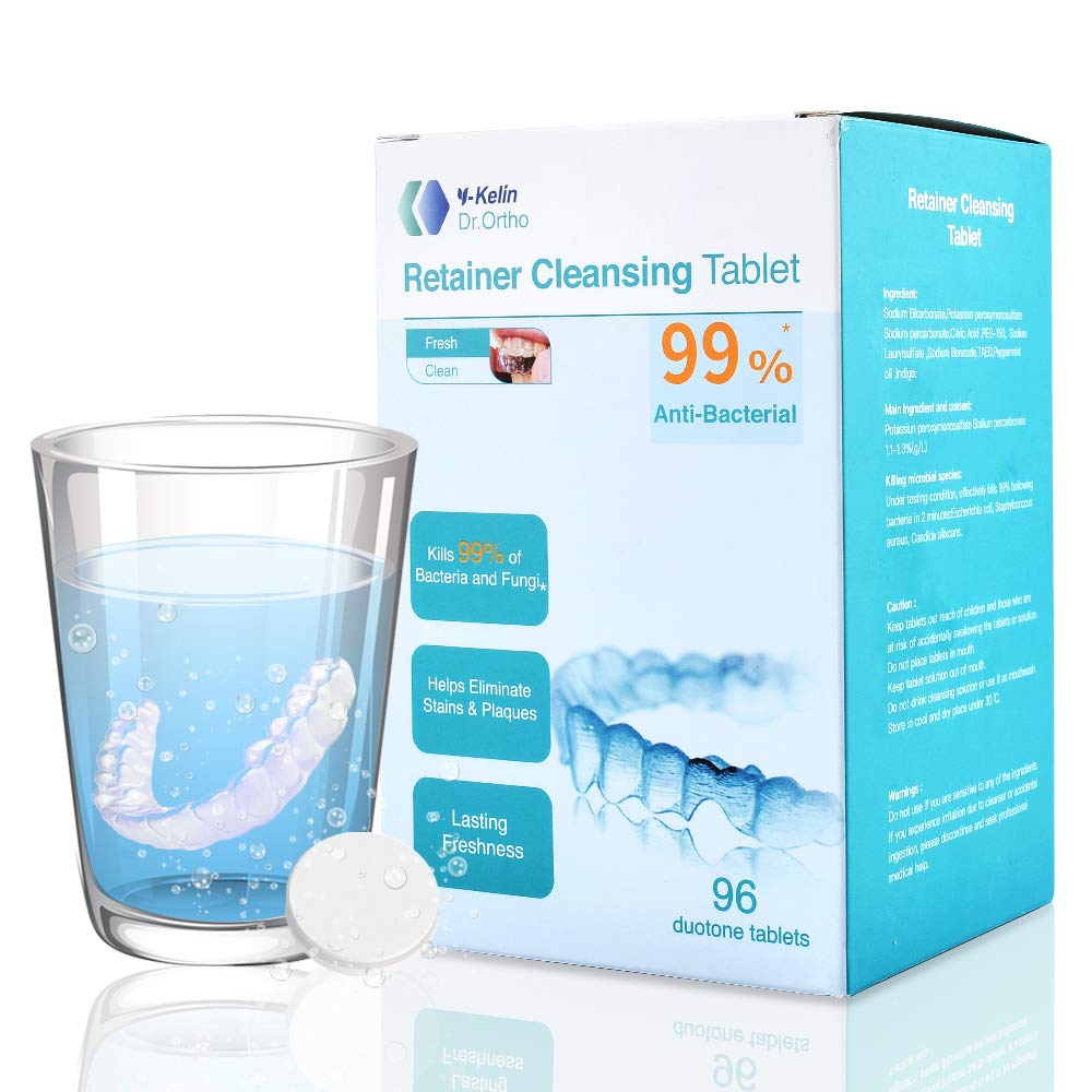 Fizzy Cleaning Tablets For Night Mouth Guards Retainers, 48% OFF