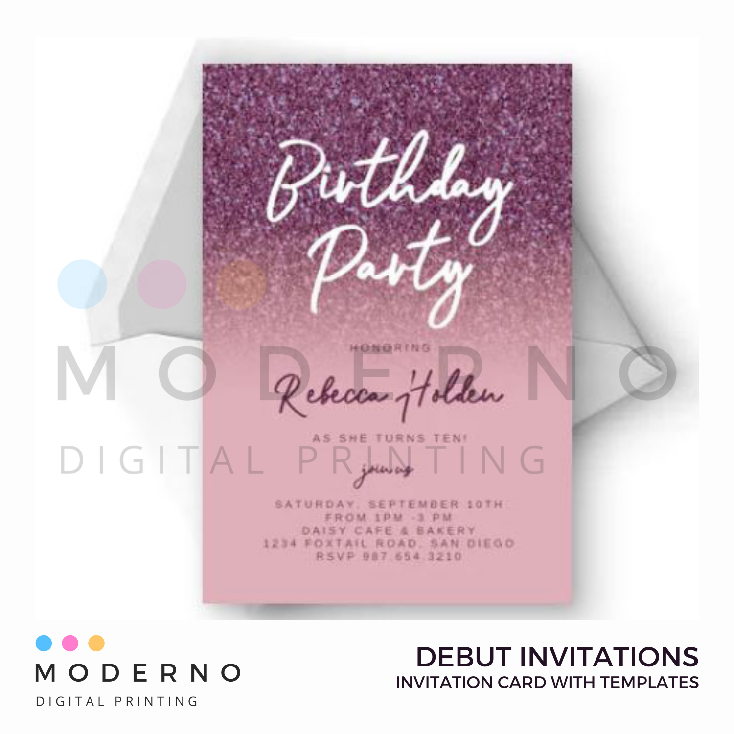 Invitation Card Ideas For Debut - Infoupdate.org