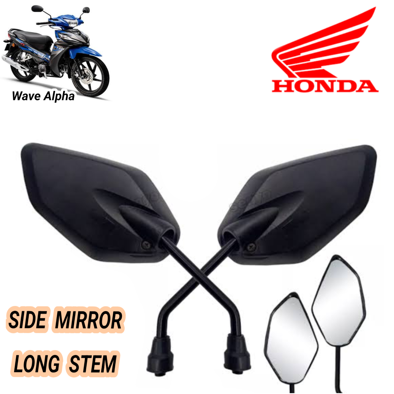 Wave Alpha 125 Side Mirror