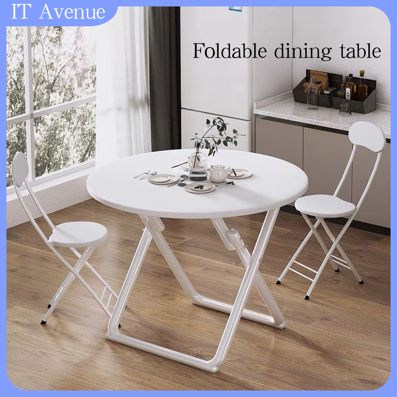 Buy Wooden Round Dining Table Set online | Lazada.com.ph