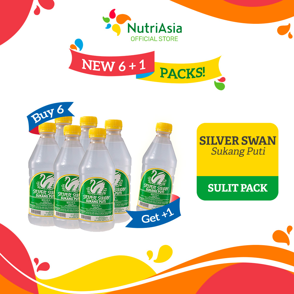 Silver Swan Sukang Puti 350 ml 6+1 Sulit Pack