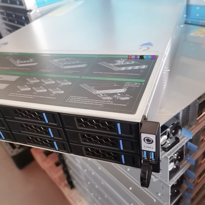 Supermicro 2U 8 12-bay server NAS chassis 3.5 inch hot-swappable E-ATX ...