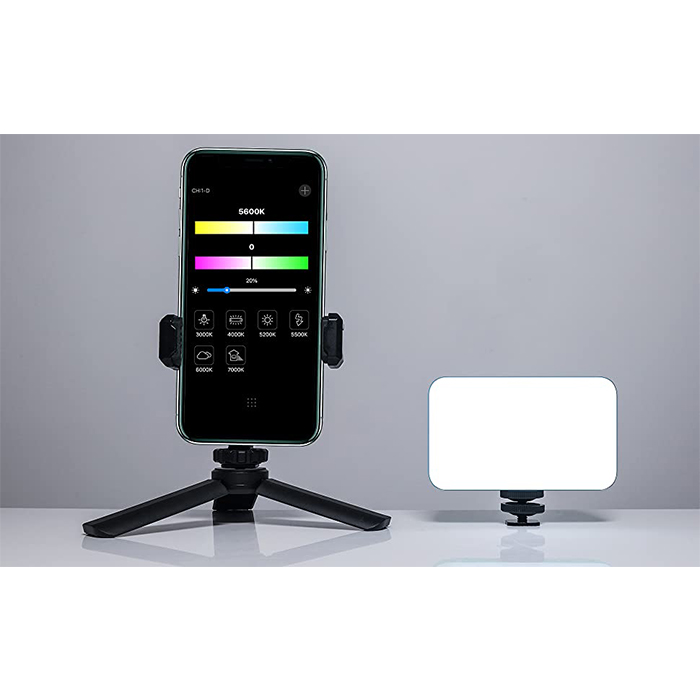 Viltrox S05 Blue RGB LED Portable Light Panel 2000mAh USB Type C 5W Fu ...
