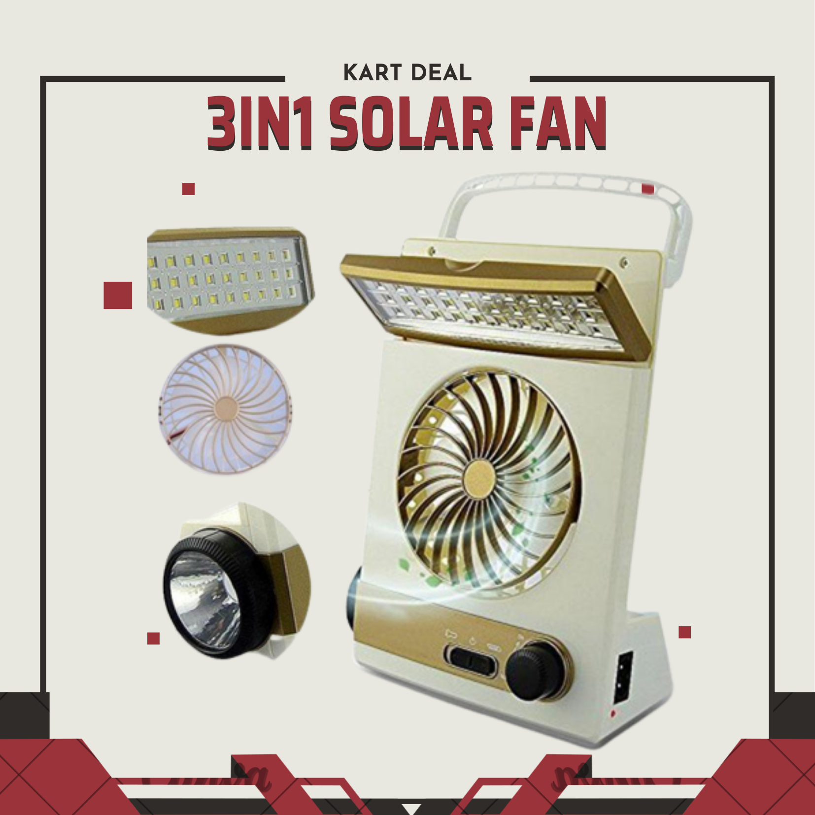 Buy Electric Mini Fun For Solar online | Lazada.com.ph