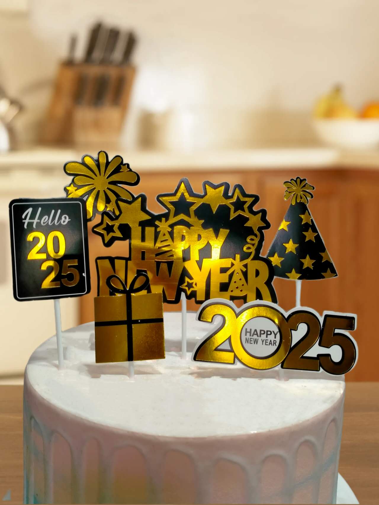 Shop 2025 New Years Cake Topper with great discounts and prices online ...