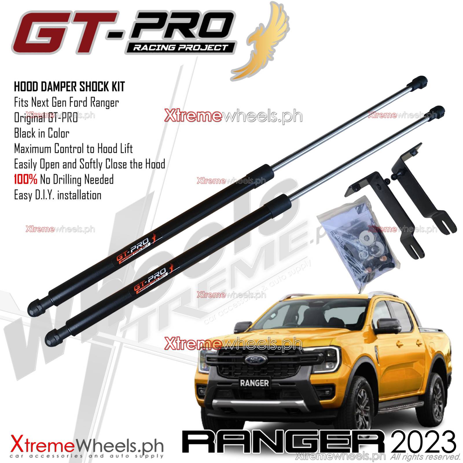 Shop 2023 Ford Ranger Raptor Tailgate Damper with great discounts and ...