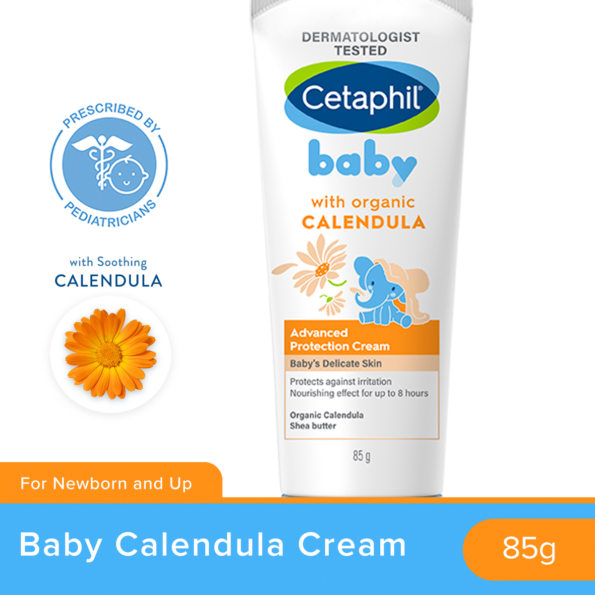 Cetaphil Baby Advanced Protection Cream 85g [with Organic Calendula and ...