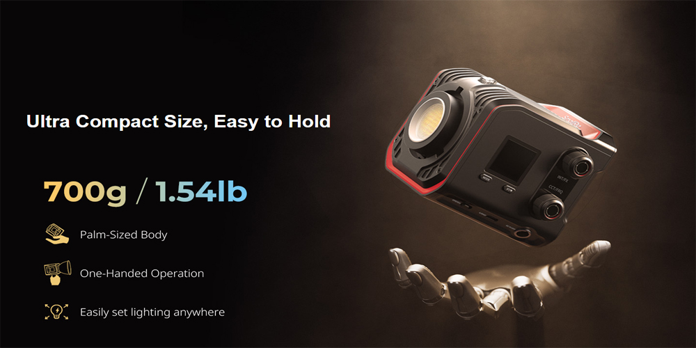 SmallRig RC100B COB LED Standard / Pro 97+ Bi-Color Palm-Sized Video L – JG Superstore