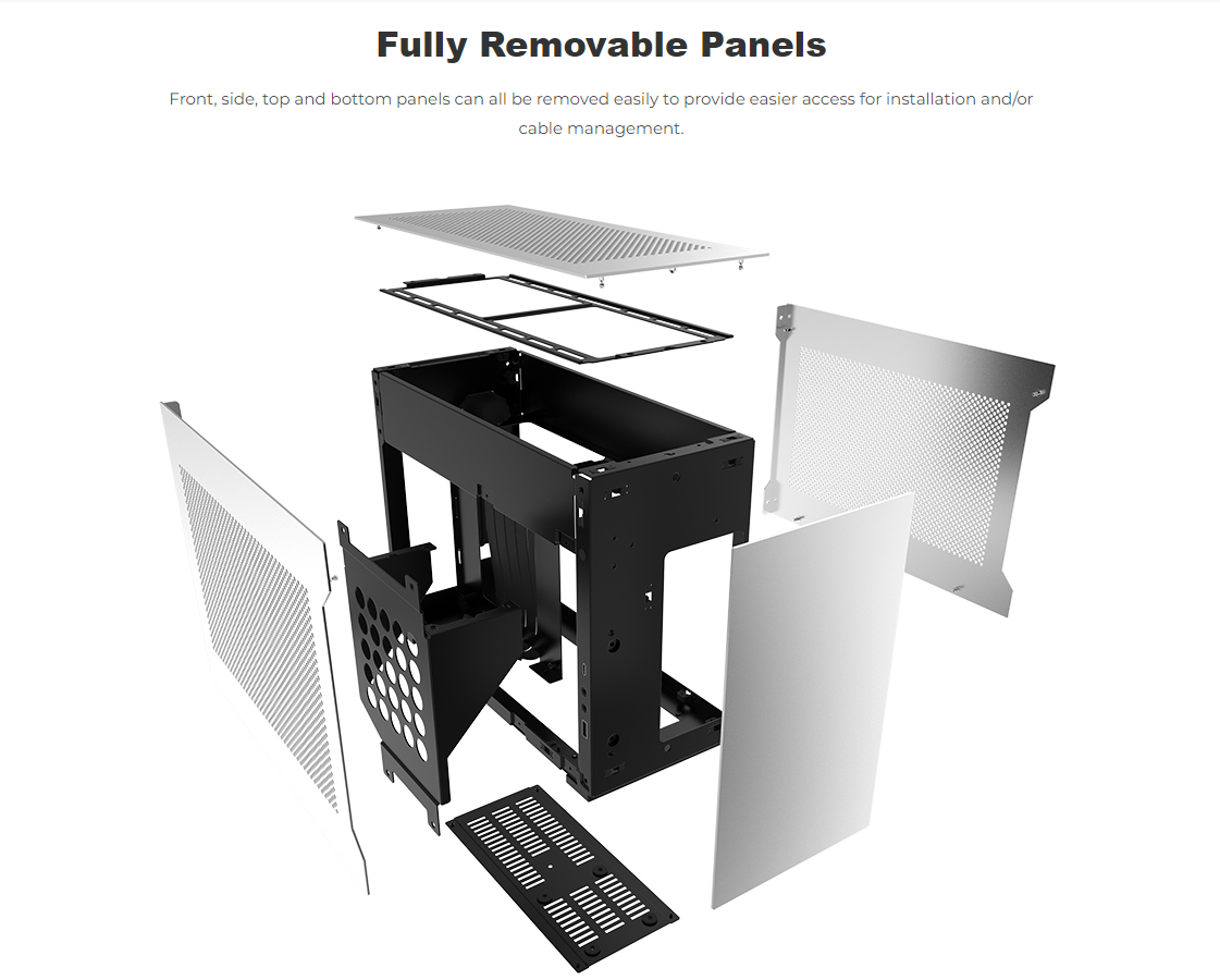 Netcodex.ph: Lian Li A4-H2O Anodized Black PCIe Gen4 small form factor ...