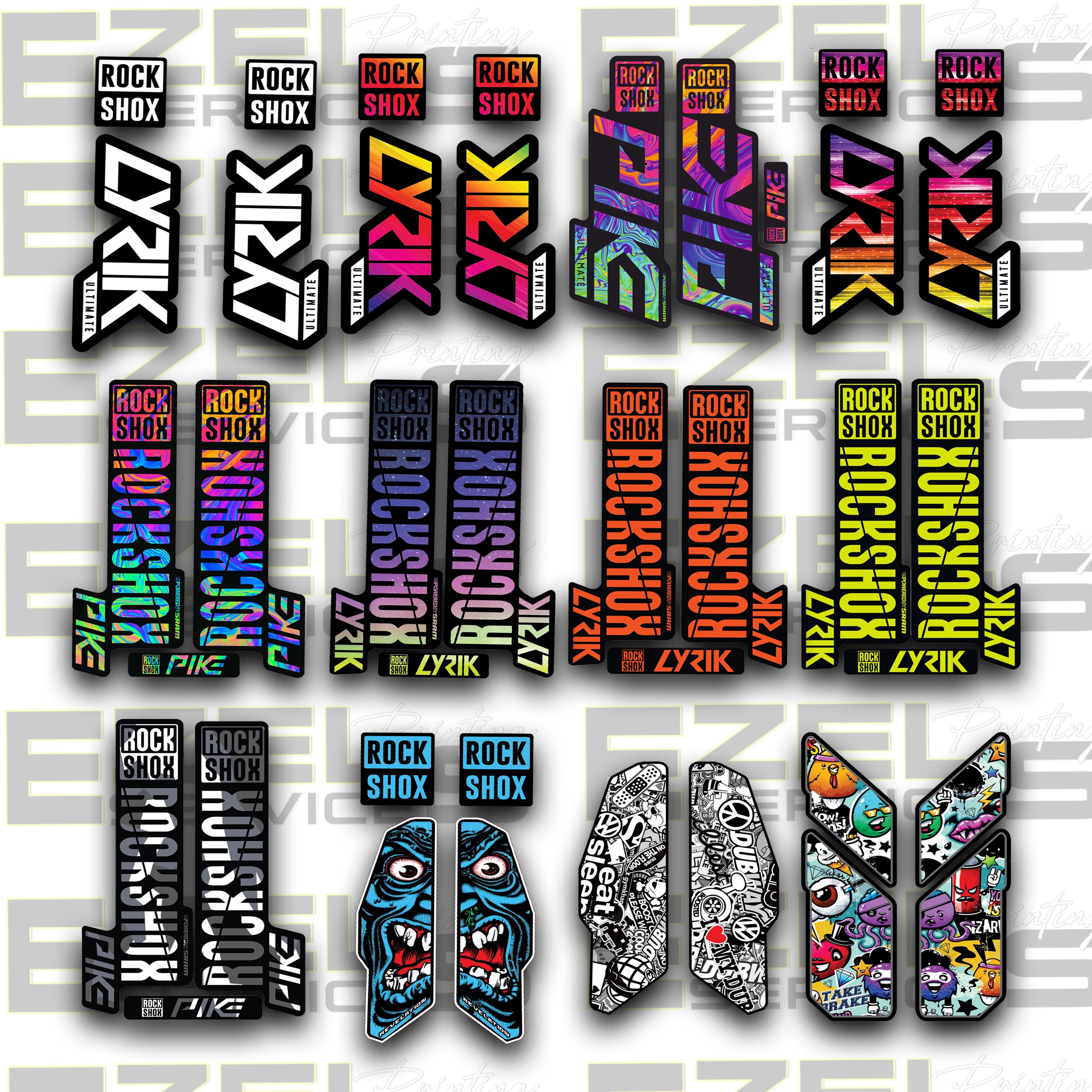 Buy Fox Rear Shock Sticker online | Lazada.com.ph