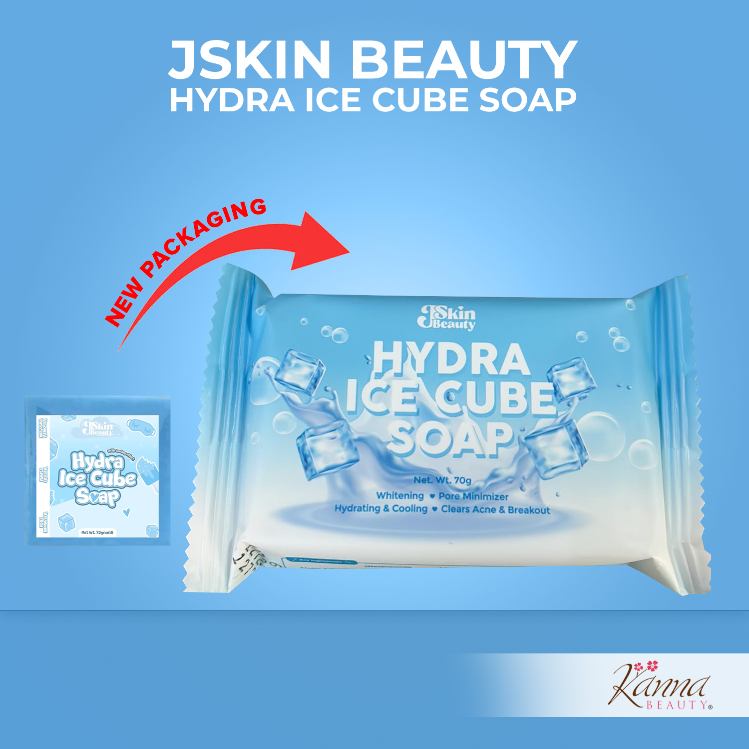 JSKIN Beauty Hydra Ice Cube Soap, Pimple Eraser – Kanna Beauty