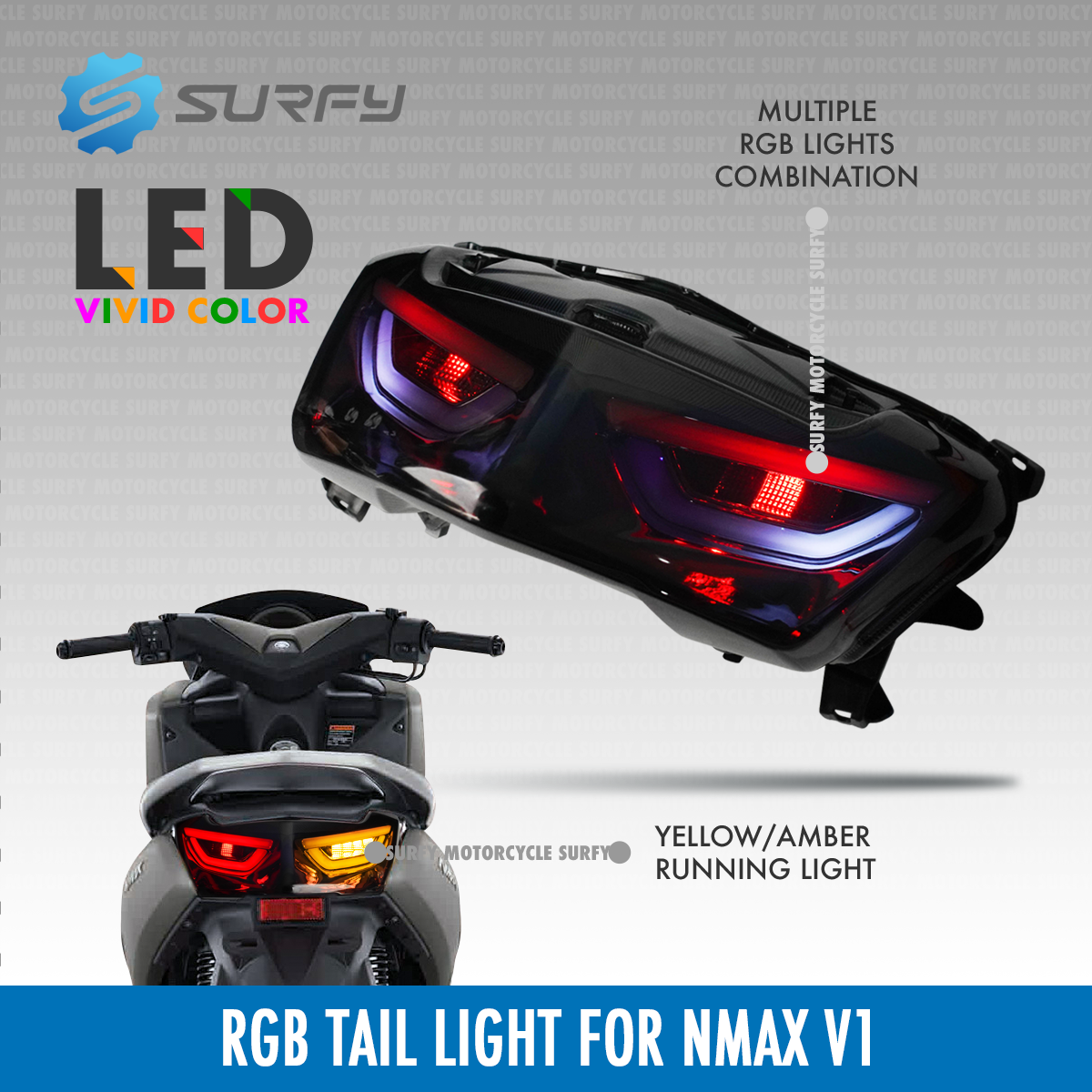 Shop Yamaha Nmax V1 Tail Light online | Lazada.com.ph