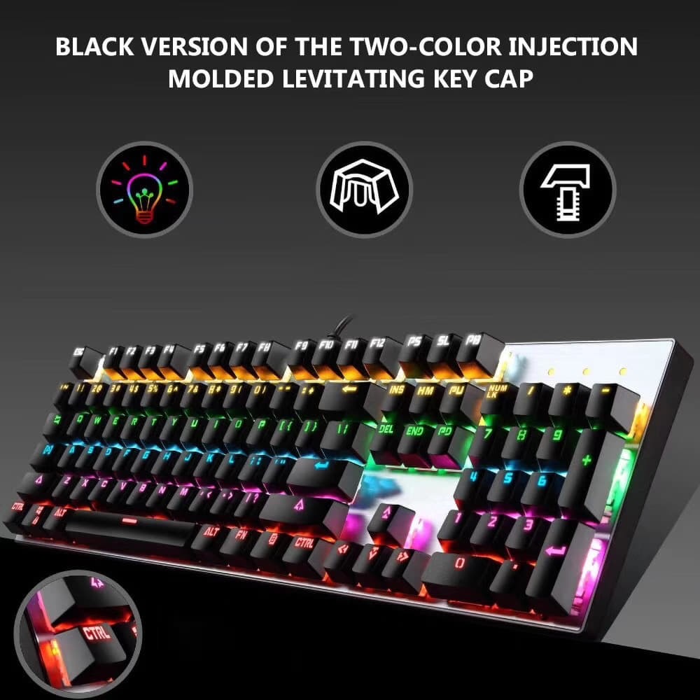 Shop Mechanical Keyboard 68 Keys Dual Mode with great discounts and ...