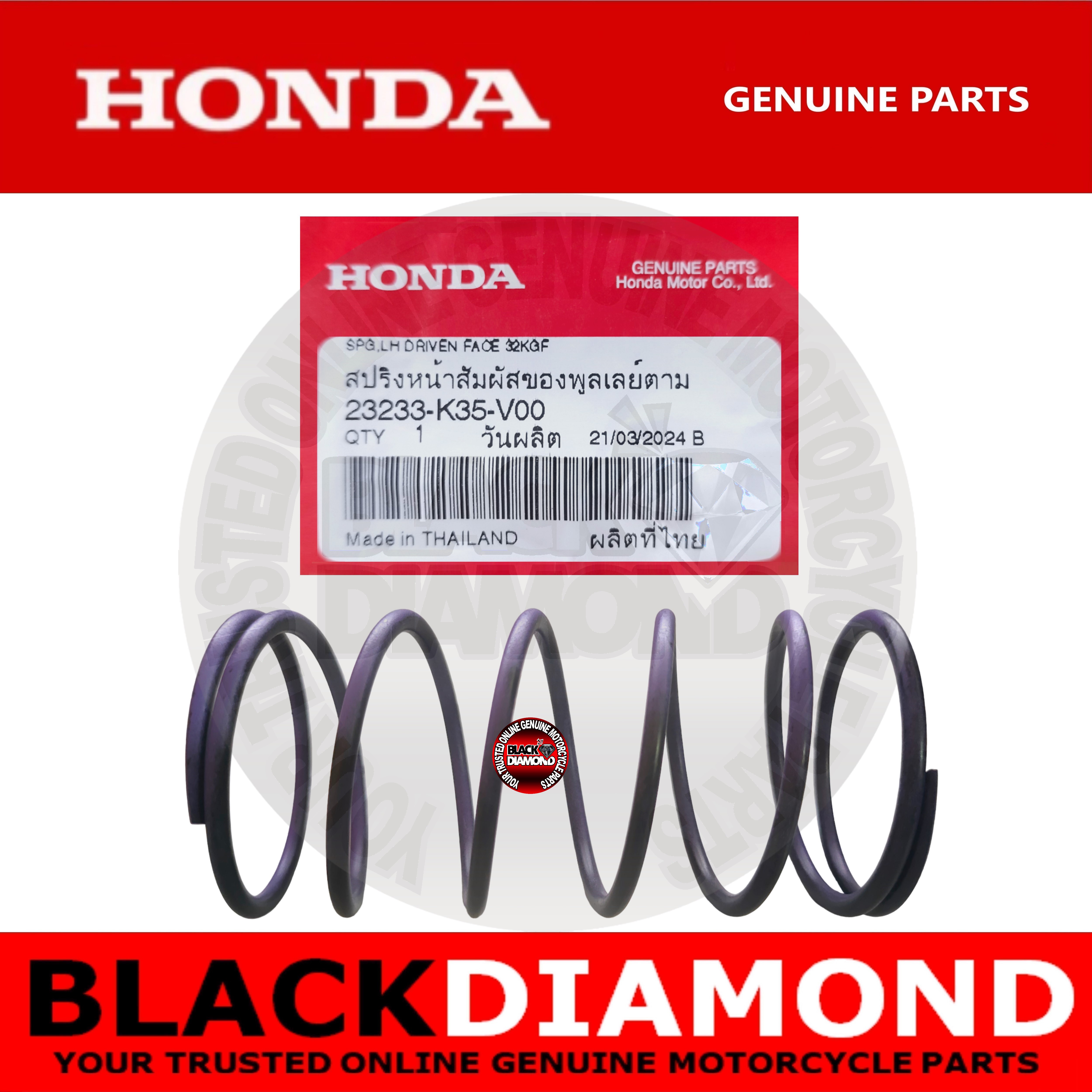 Shop Honda Click 125i Genuine Parts Cvt Set with great discounts and ...