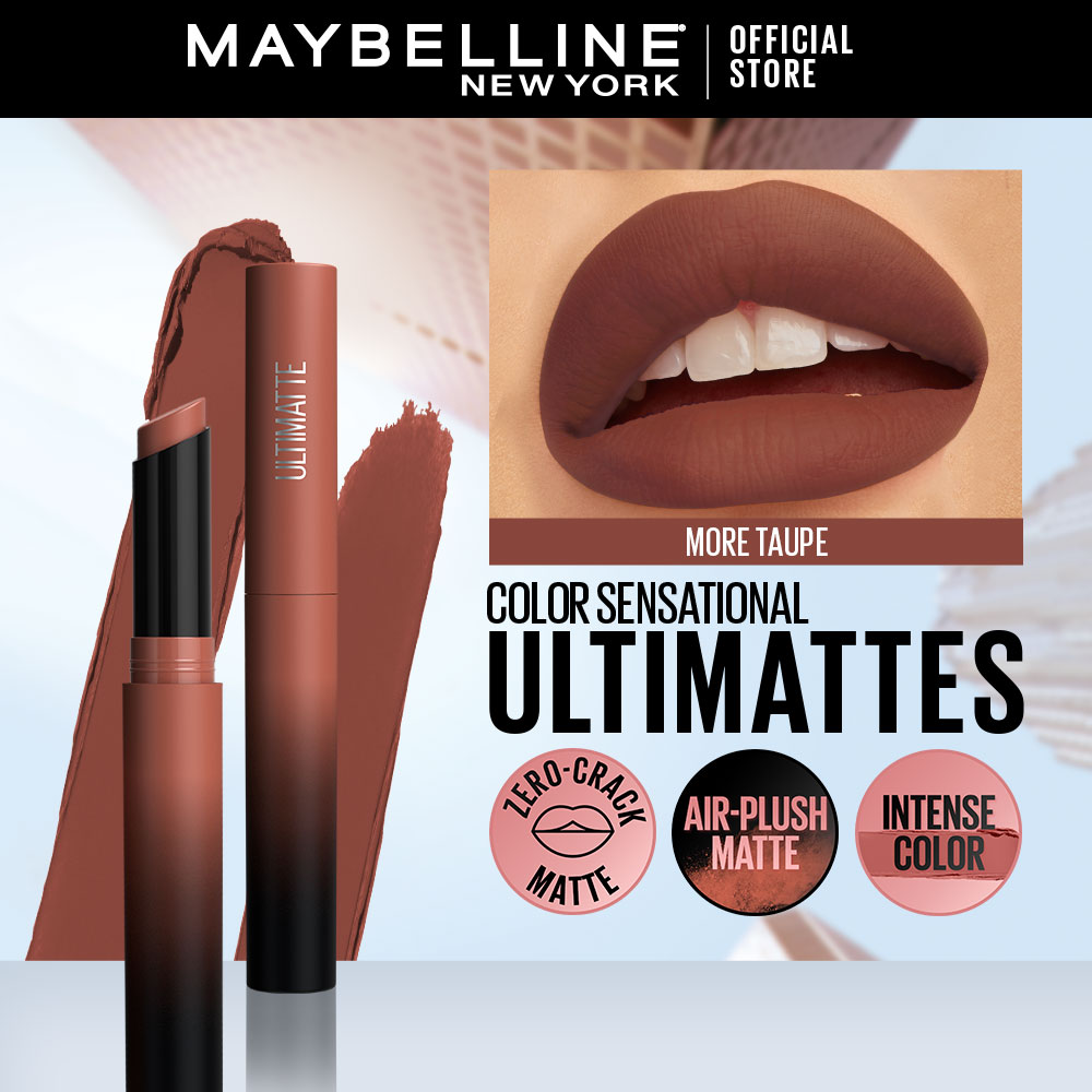 Maybelline ULTIMATTES by Color Sensational Make up [Luxury Air Plush ...