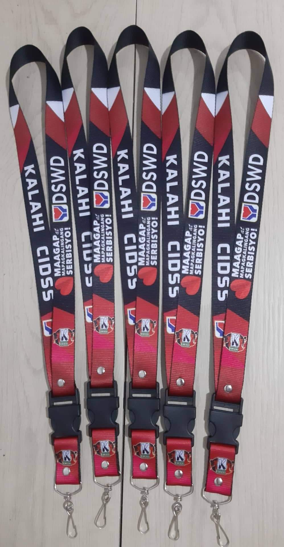 Dswd Kalahi Logo DSWD KALAHI CIDSS ID LACE LANYARD School Stationary