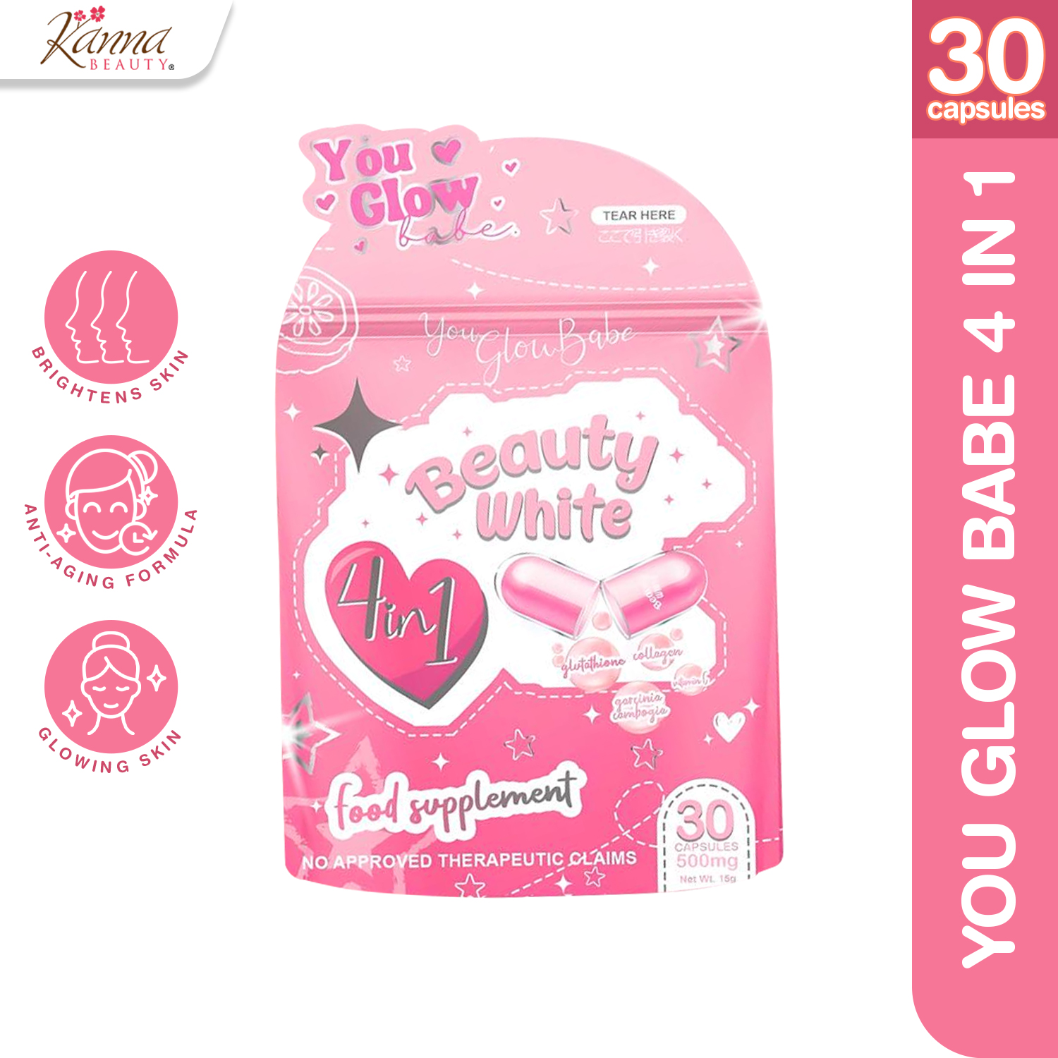 You Glow Babe YGB Beauty White Capsule Variations | Shepu Appu, Beauty ...
