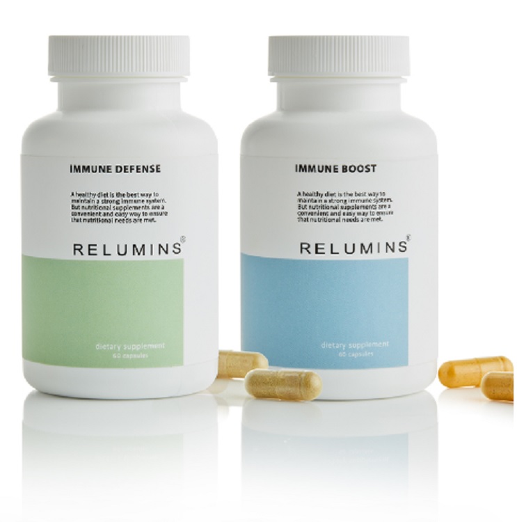 Relumins Immune Boost and Immune Defense Supplement Set 60 Capsule ...