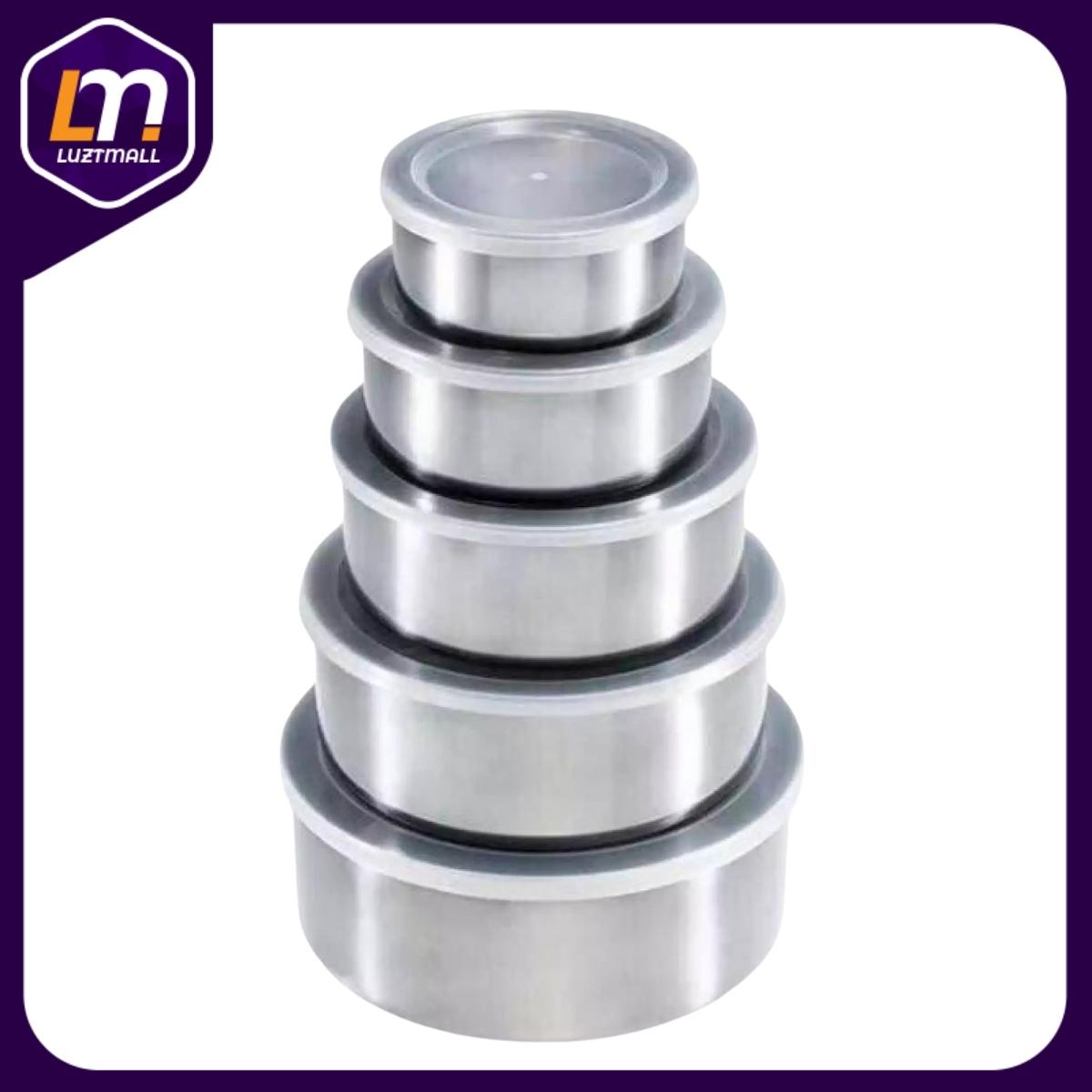 Luztmall Protect Fresh Box 5 Pieces High Quality Stainless Steel Ware ...