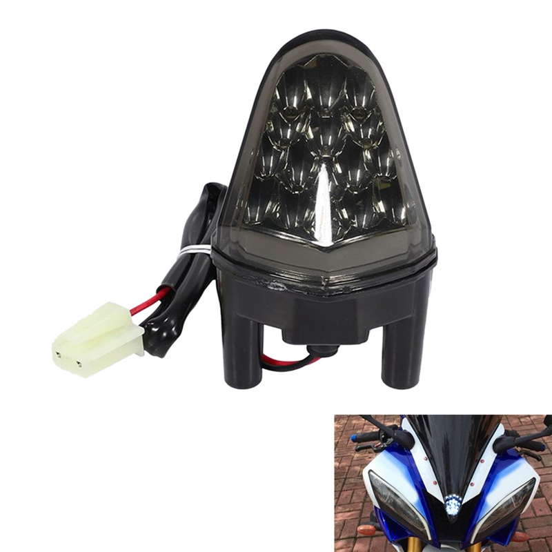 Promo Motorcycle Refit Front Center Marker LED Pilot Light Headlight ...