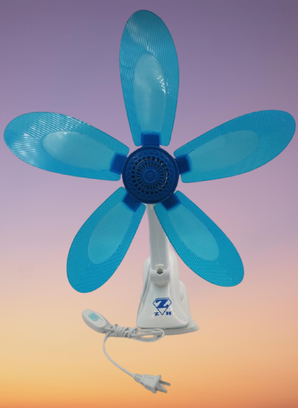 ZH BIG Clip Fan 5 Blades Large Clip Fan Big size Table Clip Fan ...