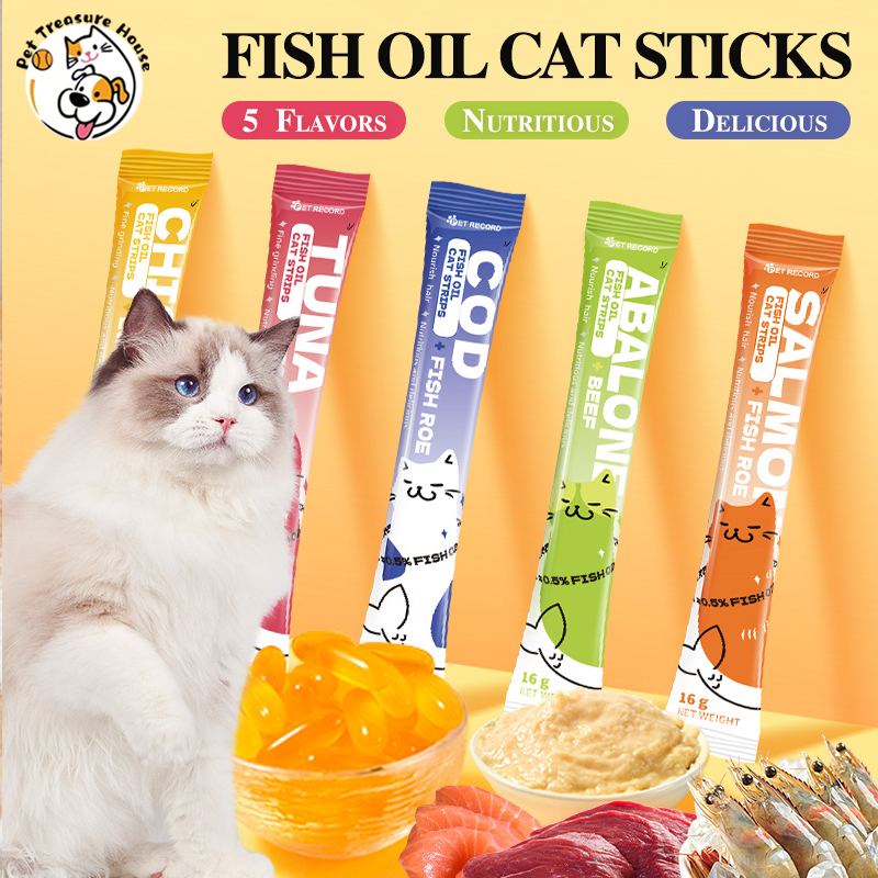 Cat Snack Sticks | Gimme4Fingers