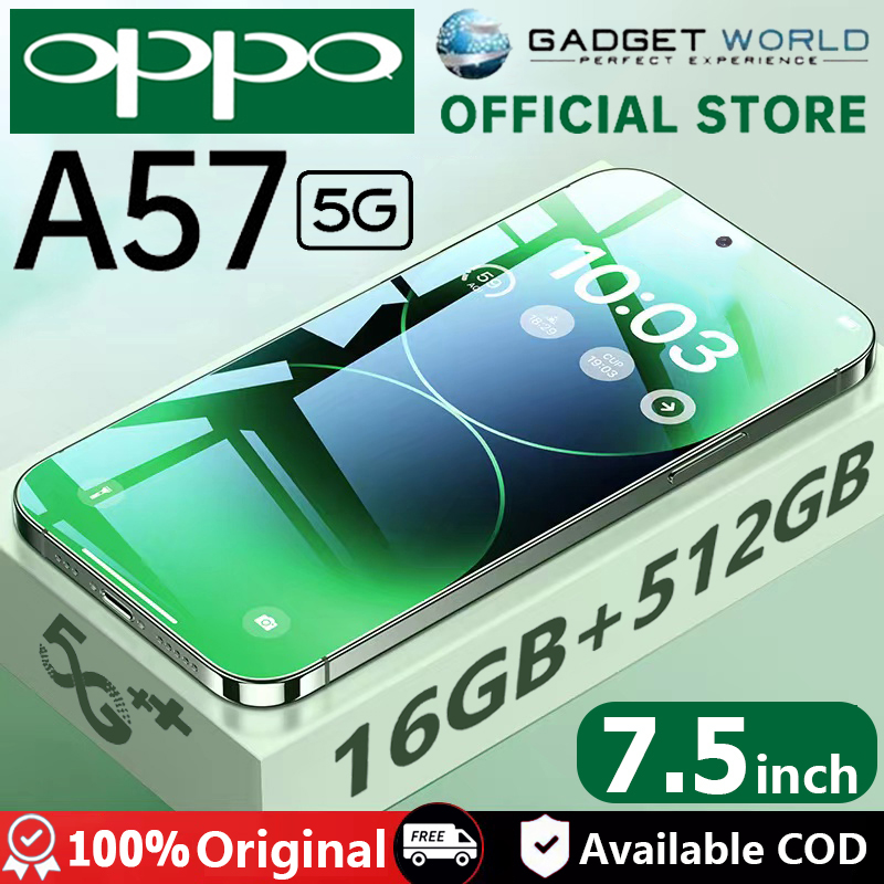 Cellphone OPPO A57 12GB+512GB smartphone big sale original Mobile phone 5G smartphone Android ...