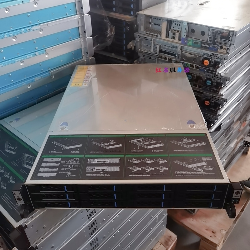 Supermicro 2U 8 12-bay server NAS chassis 3.5 inch hot-swappable E-ATX ...