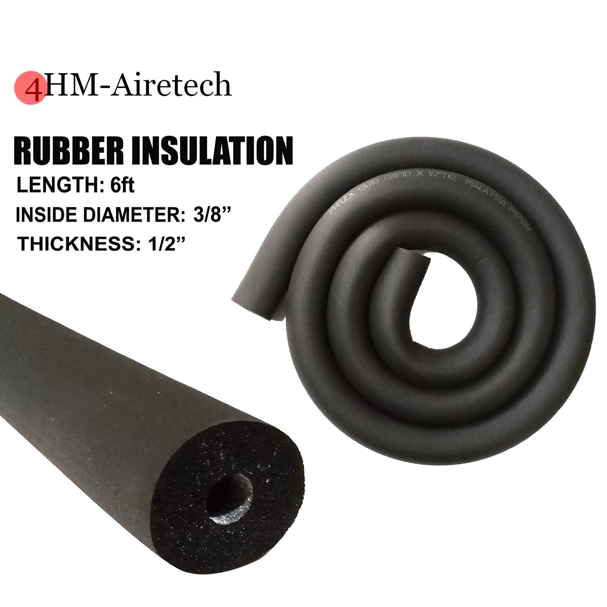 Armaflex 5/8 X 3/4 Rubber Pipe Insulation 144 Lineal, 48% OFF