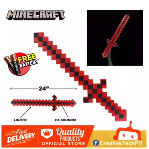 Red Sword Minecraft