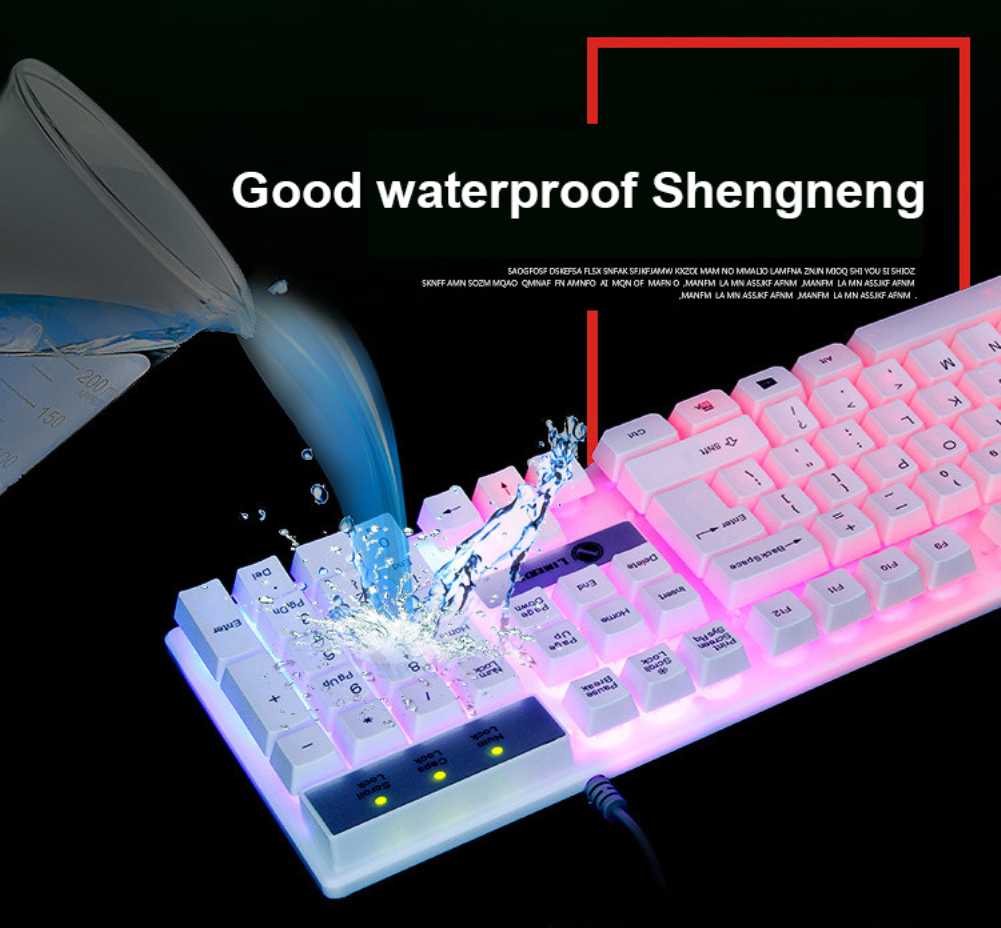 GTX300 Limeide Gaming Keyboard With DPI Mouse, 42% OFF