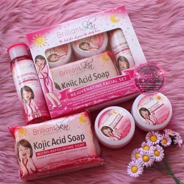 Brilliant Skin Rejuvenating Facial Set - Whitens your skin within 7 ...