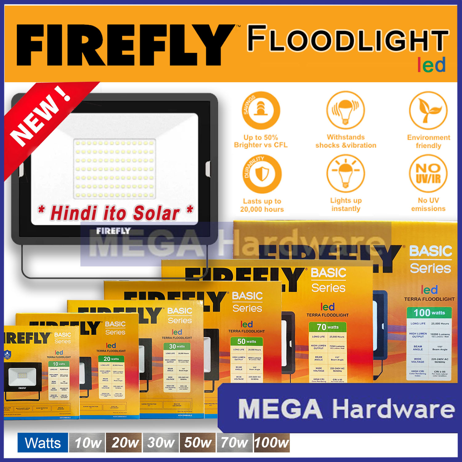 Shop Firefly Flood Light 70w with great discounts and prices online ...
