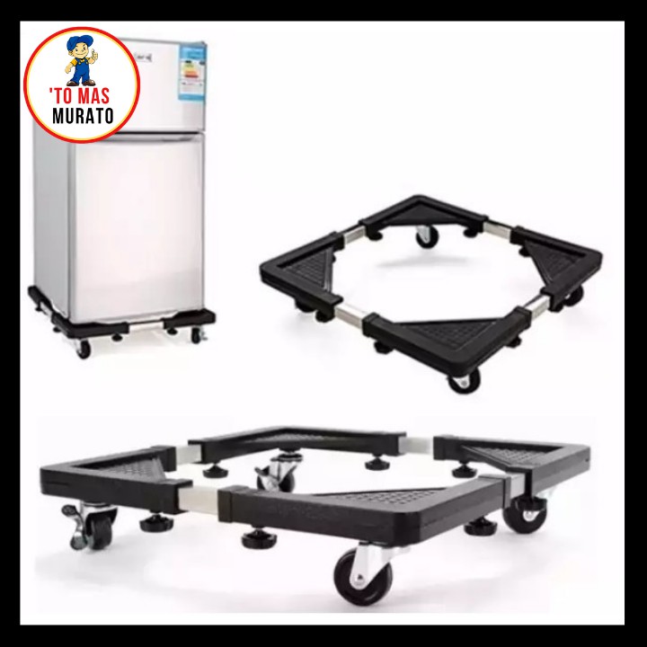 Washing Machine base Fridge Stand Holder Refrigerator Trolley Magic ...